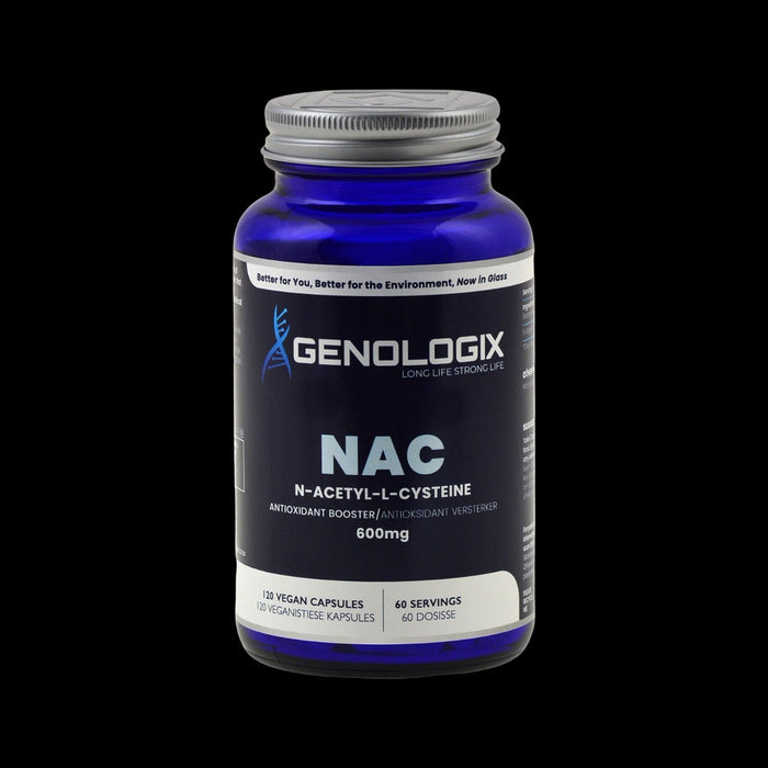 Genologix - NAC (N-Acetyl L-Cysteine) 600mg (60 servings x 120 capsule ...