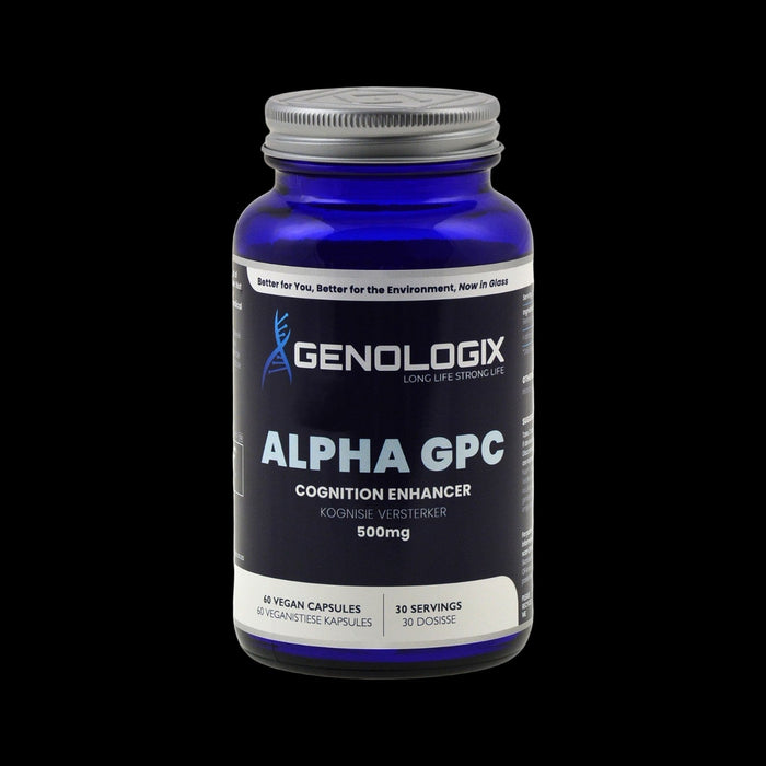 Genologix - Alpha GPC 500mg (30 servings x 60 capsules) [L3] – FitFoodz